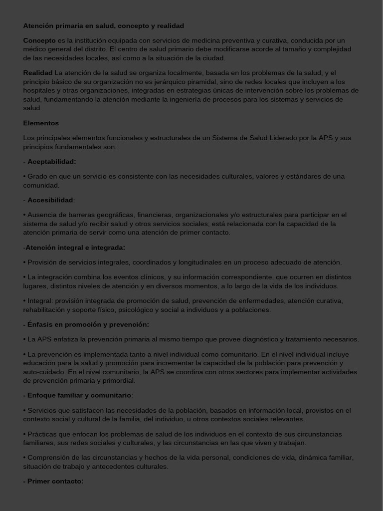 Aps Tema Ii | PDF | Medicina Familiar | Asistencia sanitaria preventiva