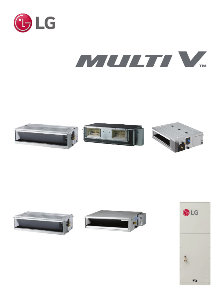 Multi V Arnu073m2a4 | PDF | Air Conditioning | Electrical Wiring