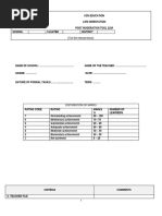 Final Pre-Assessment Moderation Tool 27-11-24 | PDF | Human ...