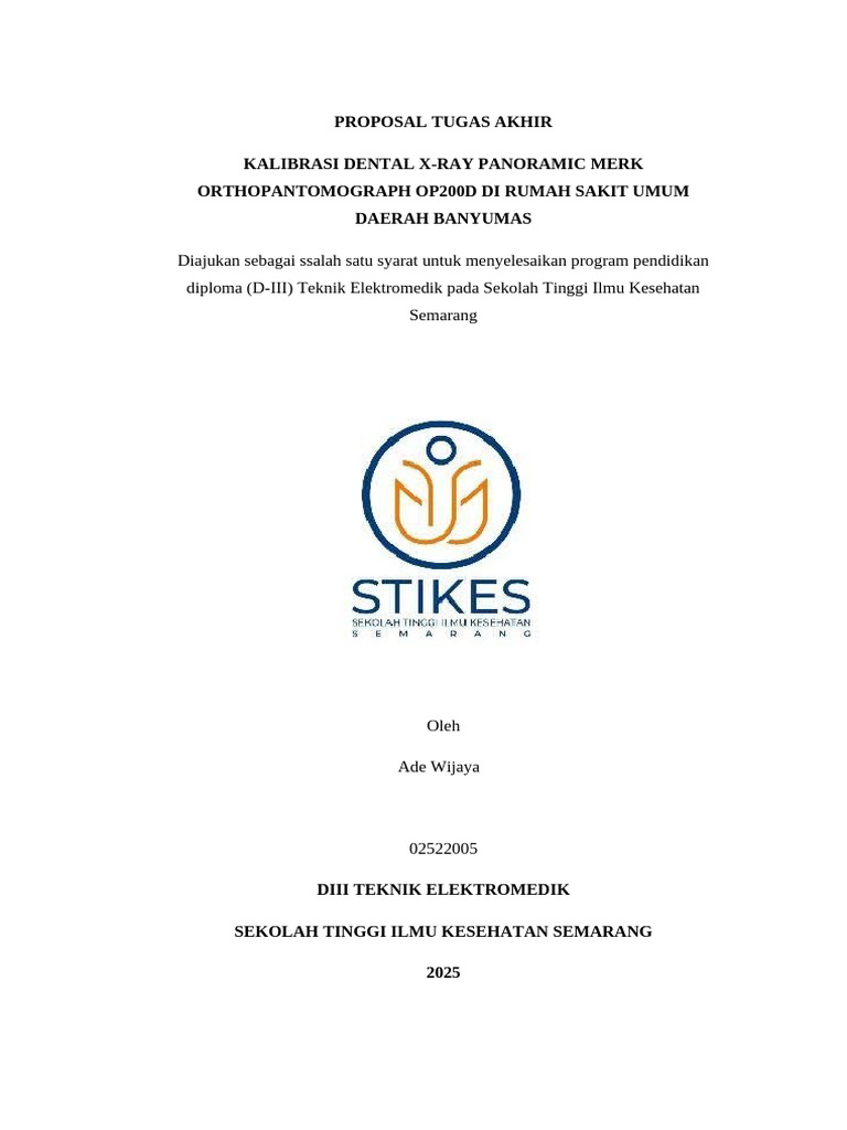 Proposal ADE DENTAL | PDF