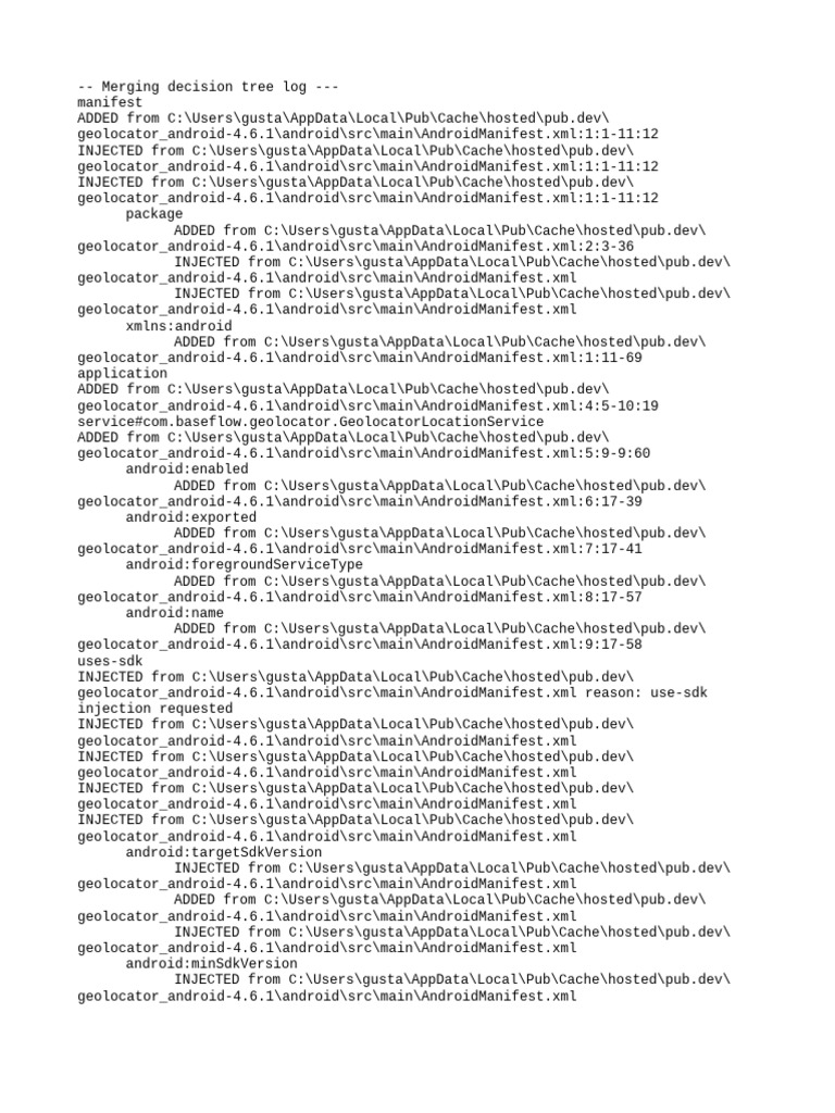 Manifest Merger Debug Report | PDF | Software | Computing
