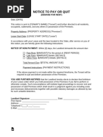 Security Voucher: Form W-147N (Front) Rev. 11/2/16 | PDF | Landlord ...