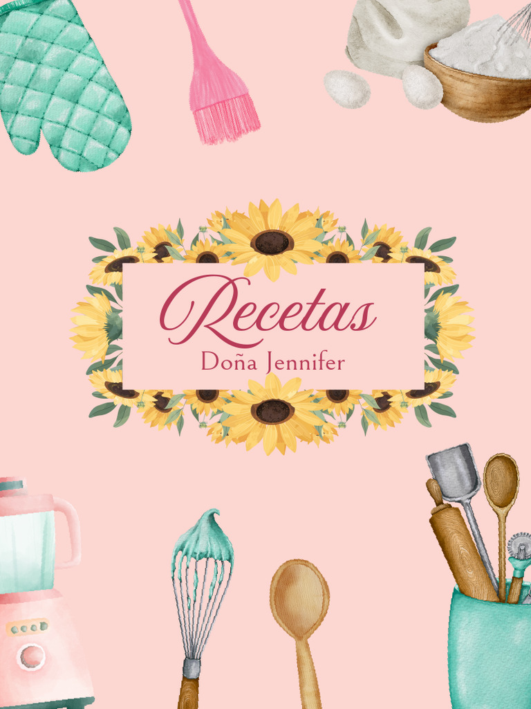 Recetario Doña Jennifer (21 X 29.7 CM) | PDF
