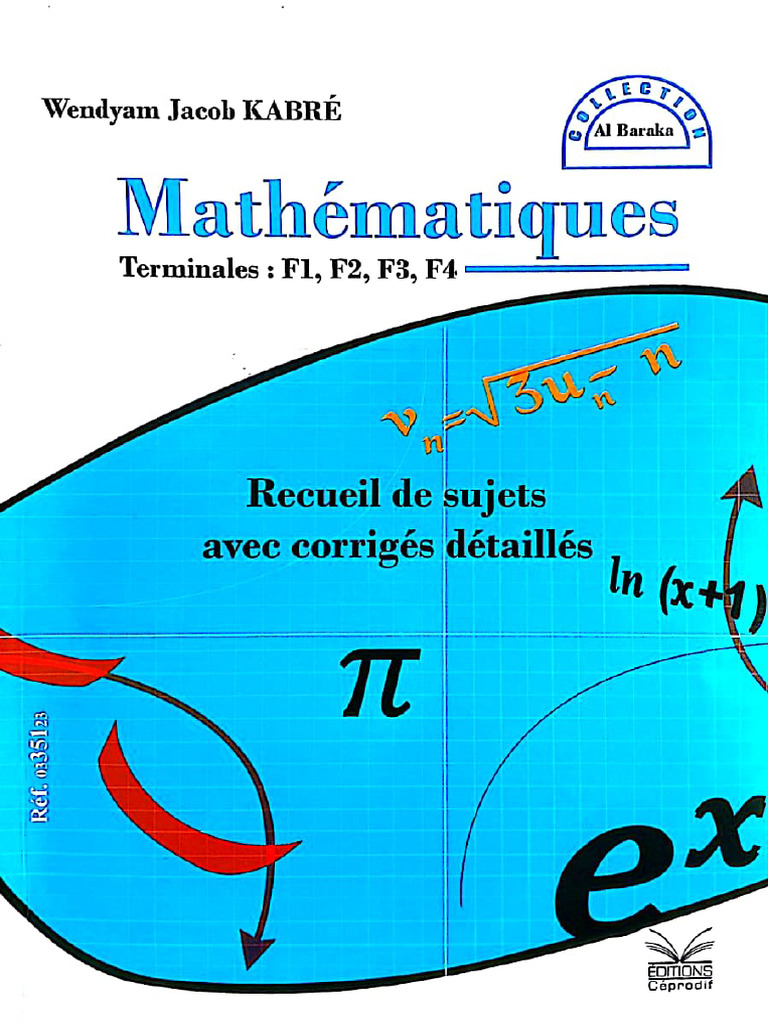 Mathématiques Terminale F1 F2 F3 Et F4-1-2 | PDF