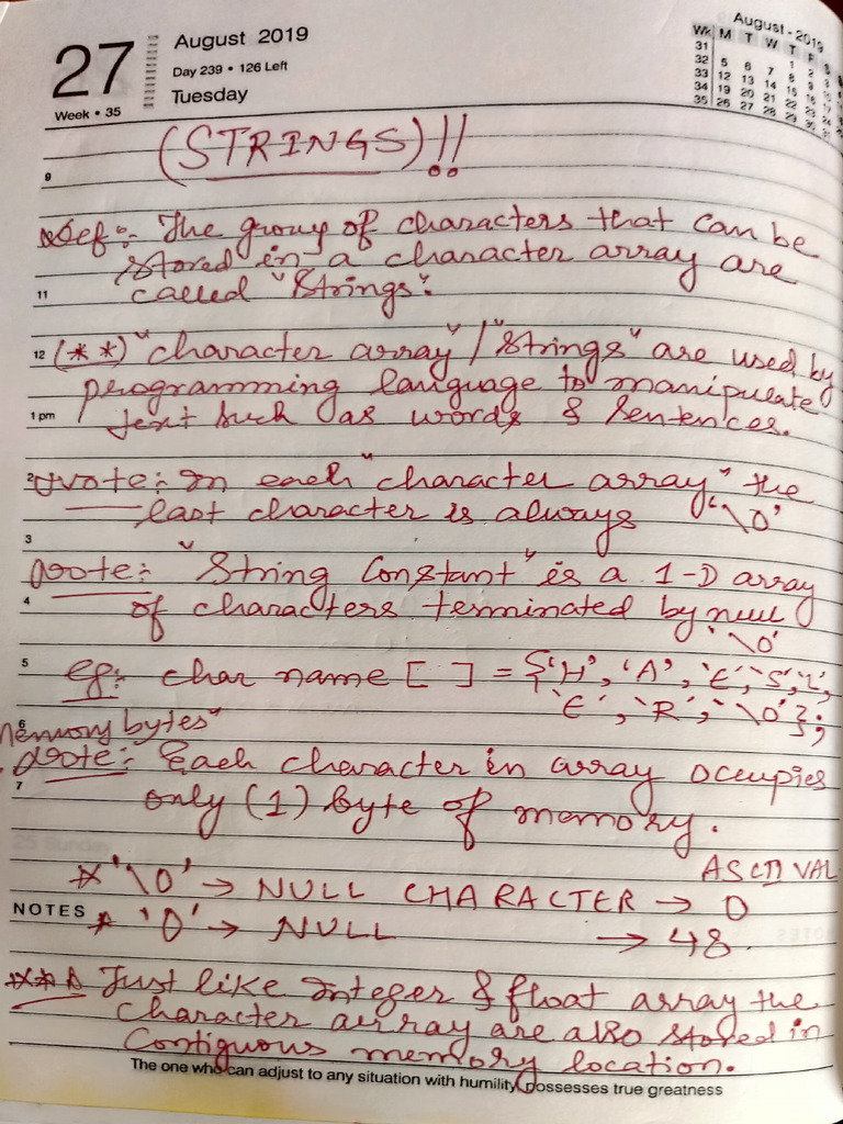 Strings (basic) | PDF