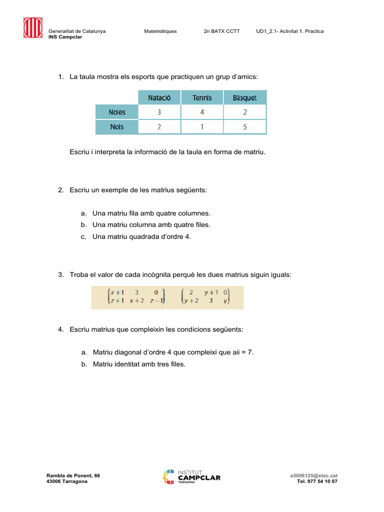 UD1 - 2.2 Activitat 1. Practica | PDF