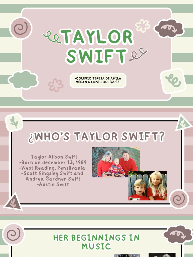 Taylor Swift: A Biography Overview | PDF