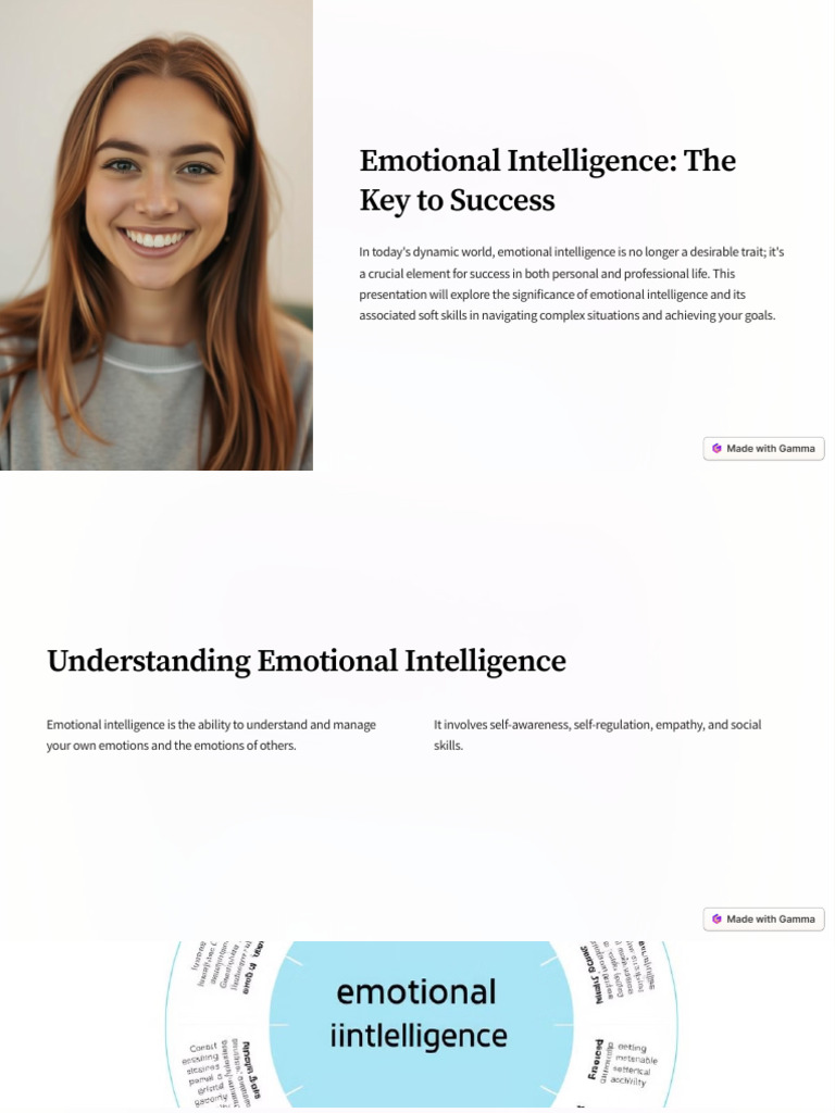Emotional-Intelligence-The-Key-to-Success (1) | PDF | Emotional ...