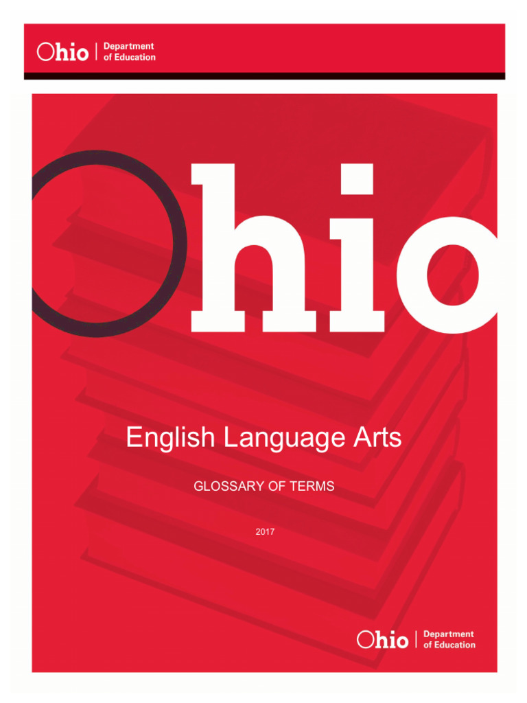 English Language Arts Terms Glossary | PDF | Word | Narrative
