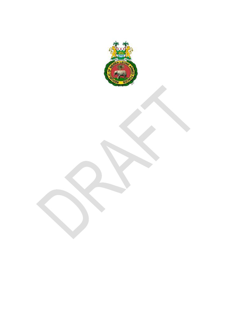 RSLAF Policy 25 - Individual Training Policy - DRAFT | PDF | Non ...