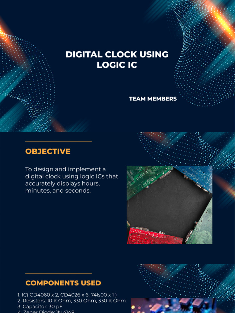 Digital Clock Design with Logic ICs | PDF