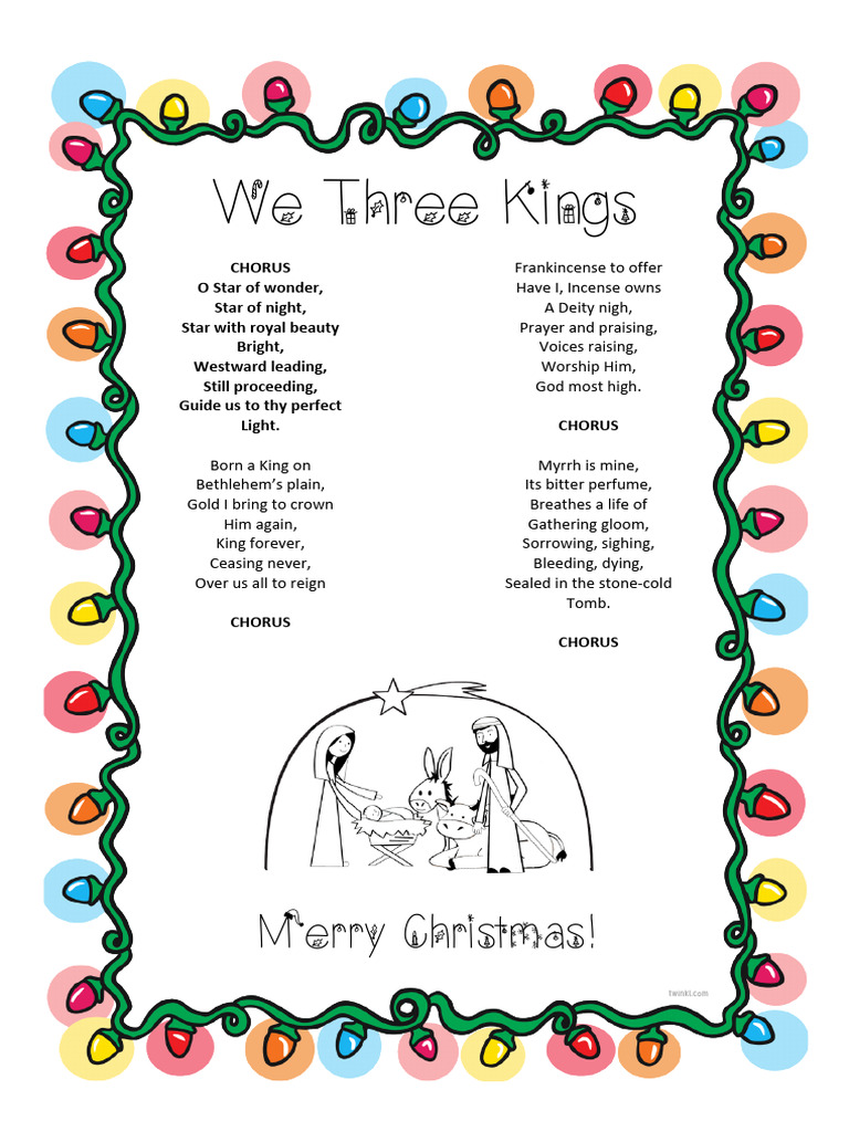 We Three Kings | PDF
