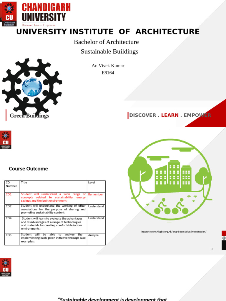 9a-Chapter 1.1 Introduction To Green Buildings | PDF | Green Building ...