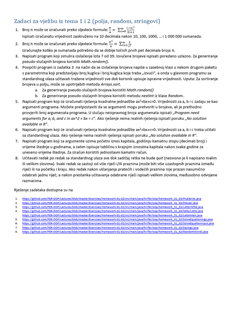 Zadaci_za_vjezbu_01-02 | PDF