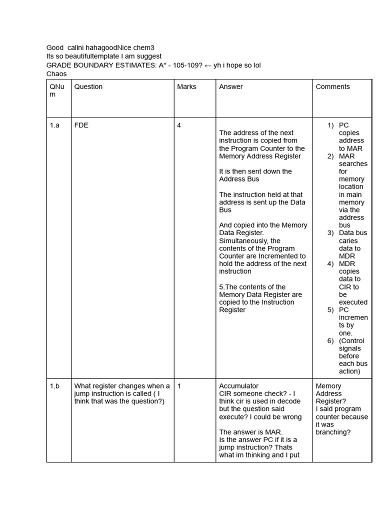 Exam Review: Computer Science Concepts | PDF | Computer Hardware | Computer Science