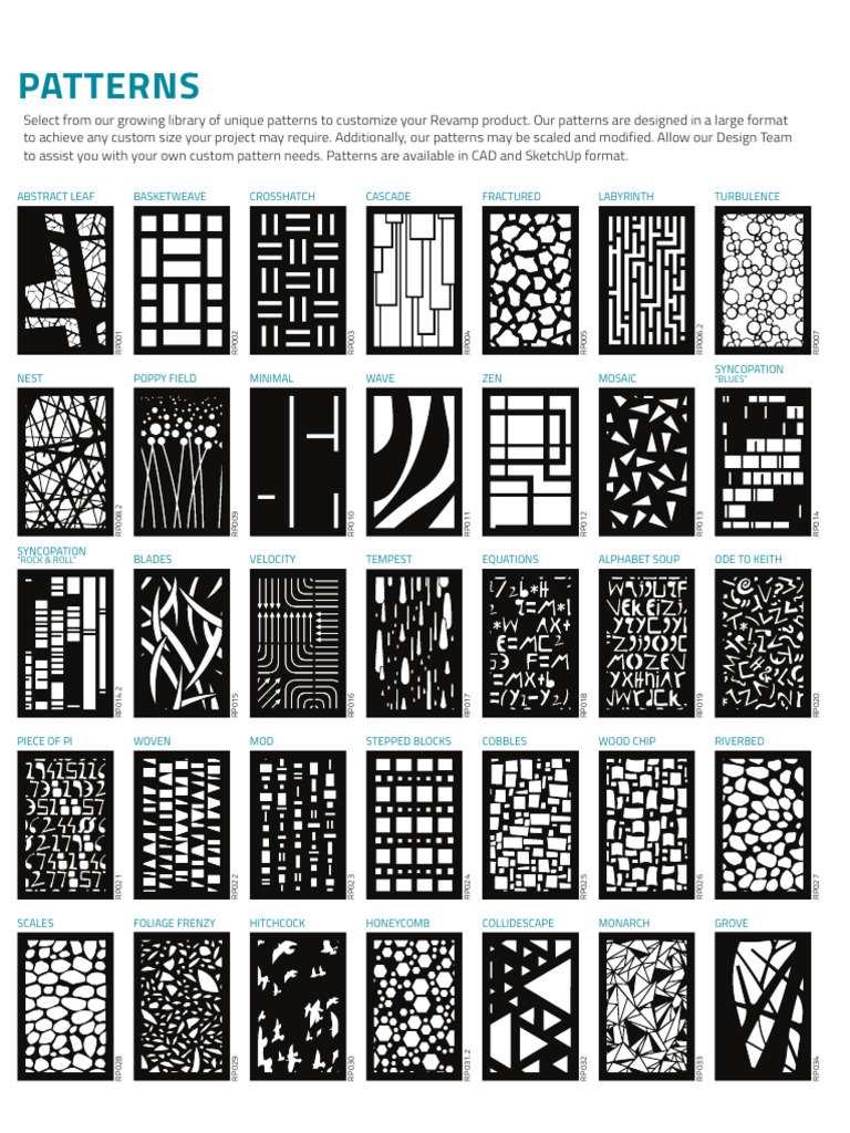 Revamp Technical Information and Patterns 02.2023 | PDF | Materials ...