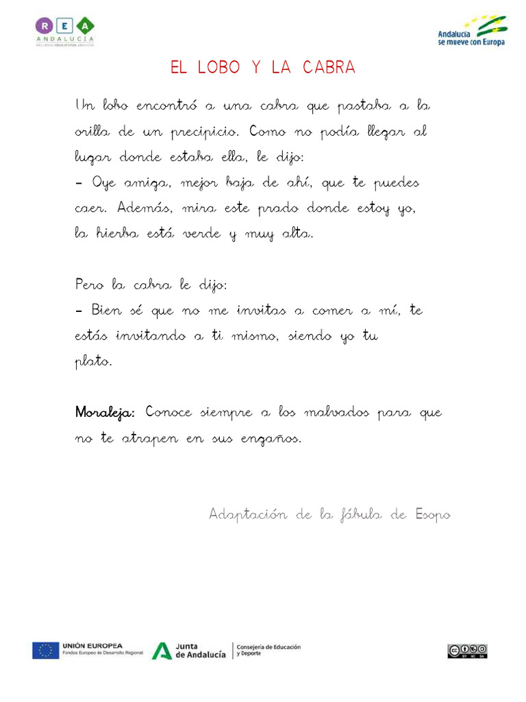 El Lobo y La Cabra | PDF