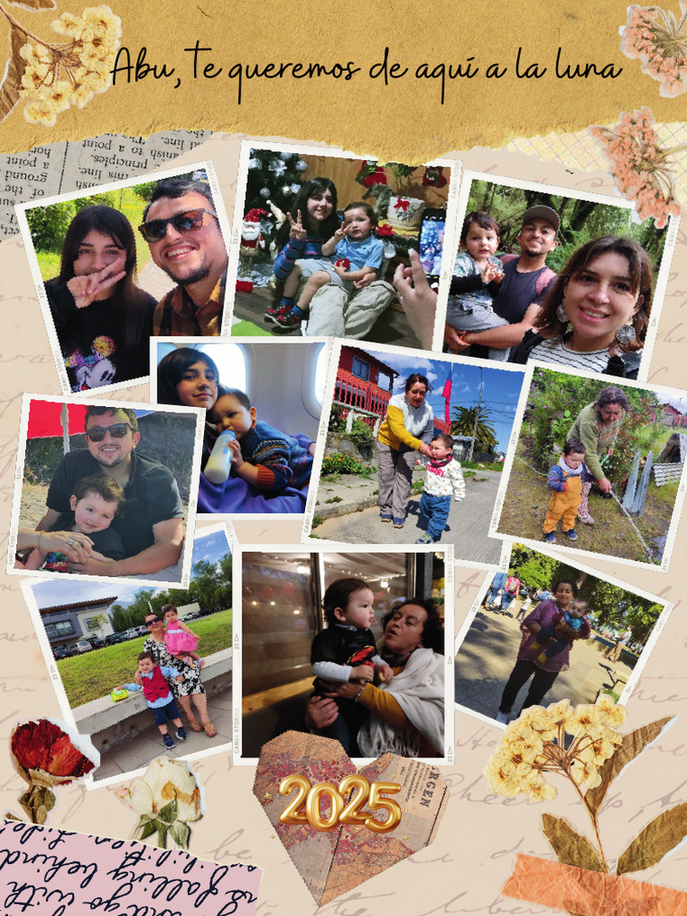 Collage de Fotos Vacaciones Entorno Rural Doodle Fotográfico Blanco y ...