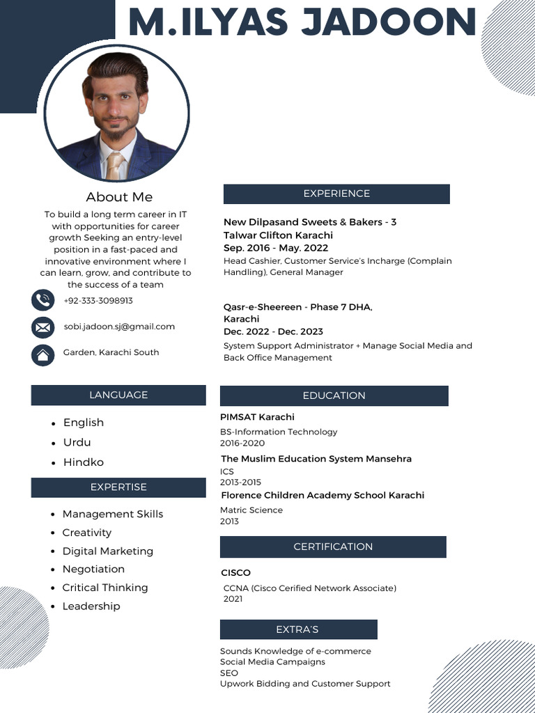 Ilyas Resume | PDF