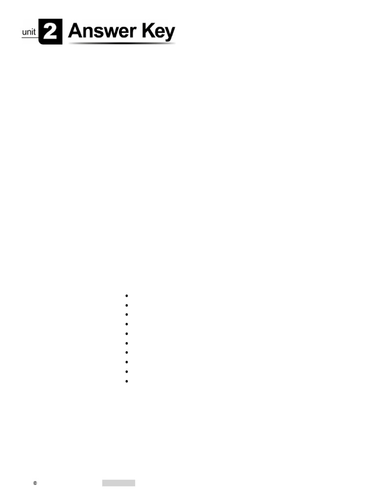 Four Corners Second Edition_Level 4_Q02_Key | PDF | Linguistics | Human Communication