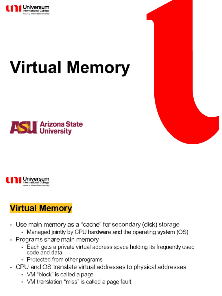 Virtual Memory | PDF