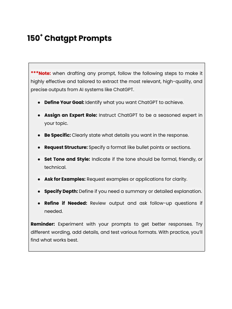 Chatgpt Prompts | PDF | Search Engine Optimization | Target Audience