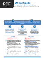 Template For A Case Report | PDF | Medical Diagnosis | Case Report