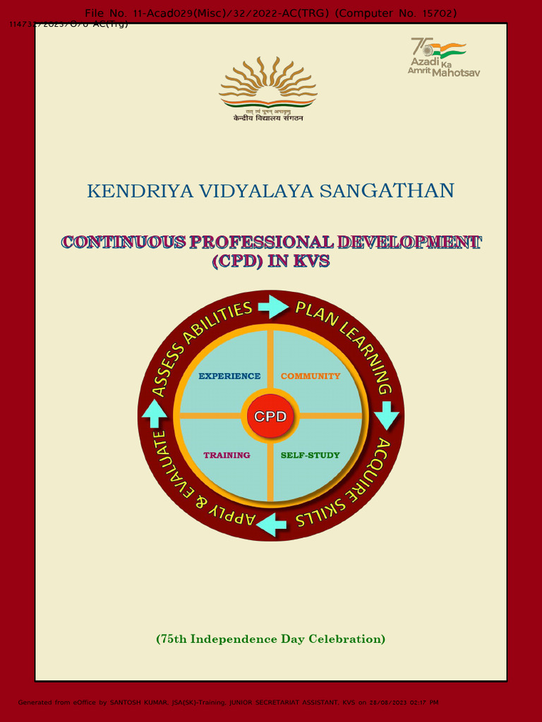 Guidelines on Cpd | PDF