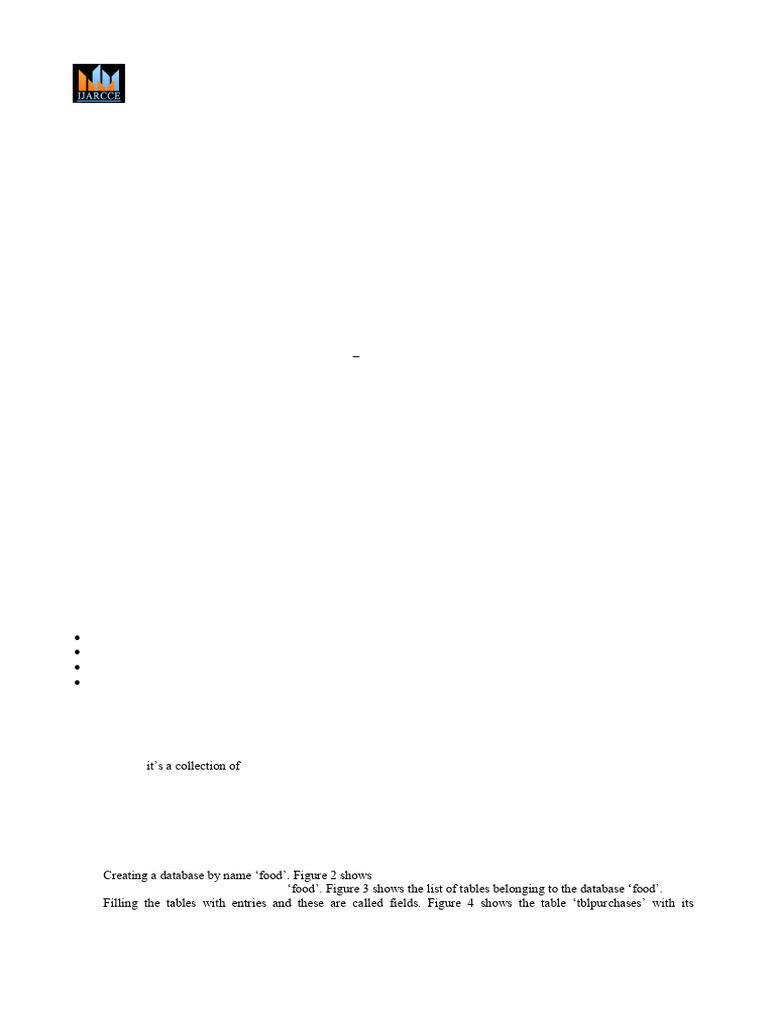 IJARCCE | PDF | Databases | Relational Database