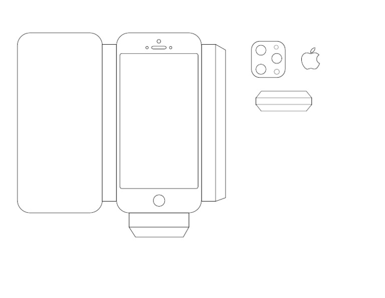 Cell Phone Template Box2 Caja | PDF
