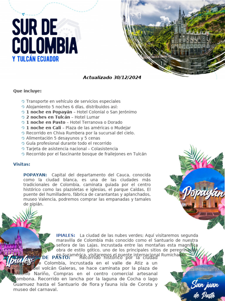 Sur de Colombia | PDF