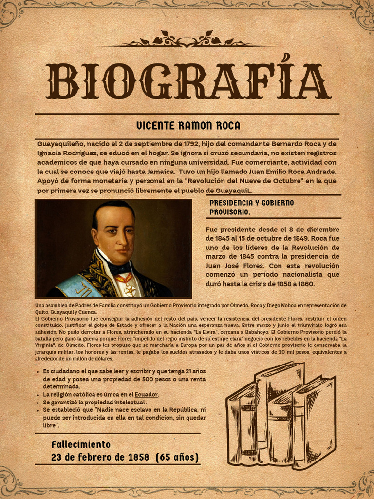 Biografía Roca DC | PDF