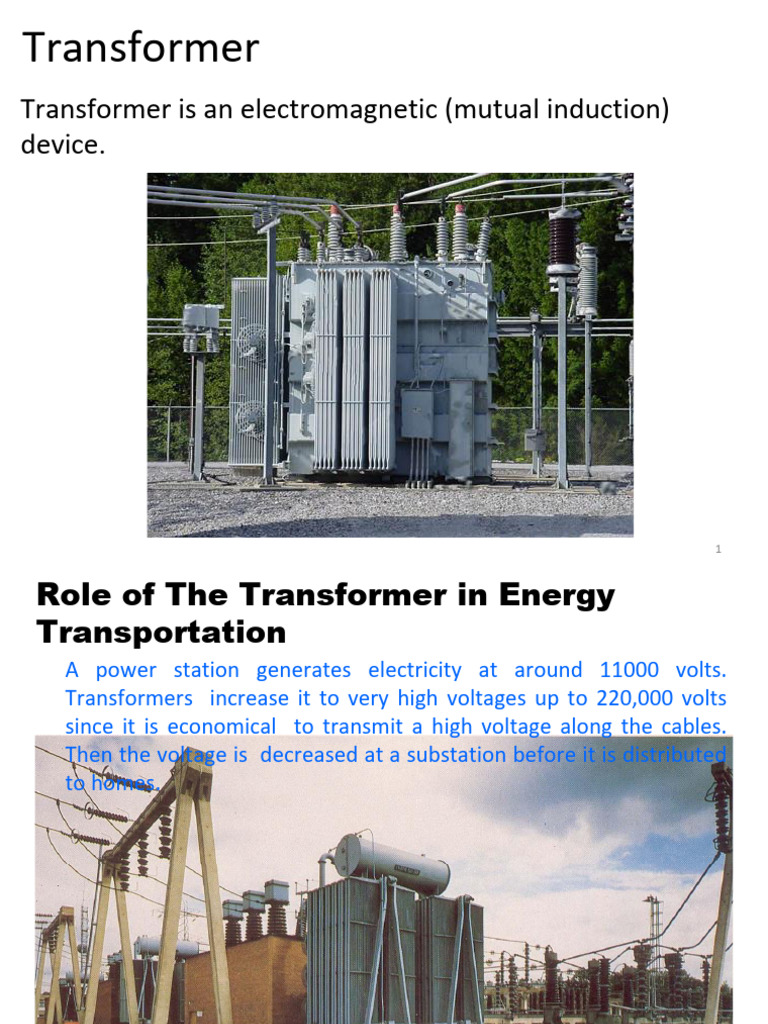 Transformer 1 | PDF | Transformer | Inductor