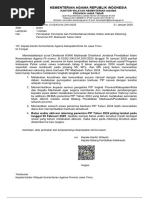 Surat Edaran Pengesahan RKAS ARKAS Tahun Anggaran 2025 | PDF