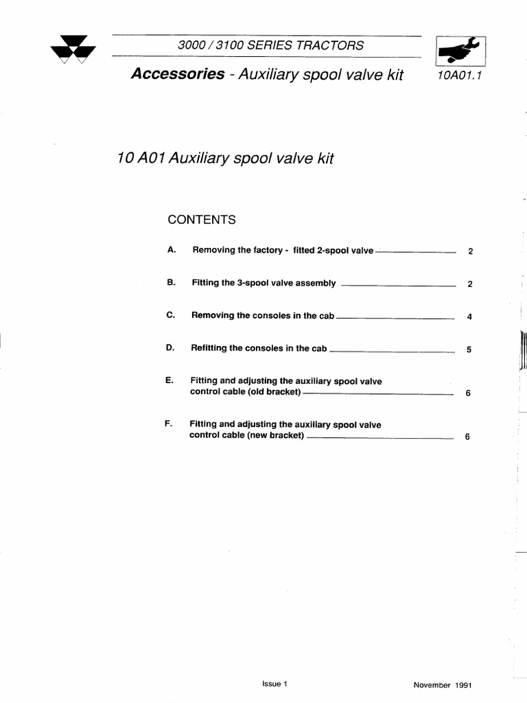 10 Auxillary Spool Kit | PDF