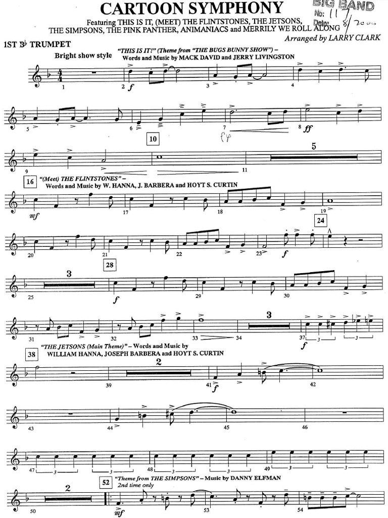 Cartoon Symphony 117 TPT 1 | PDF