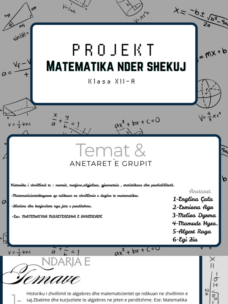 Interpreting Numerical Expressions Math Presentation in Light Blue Math ...