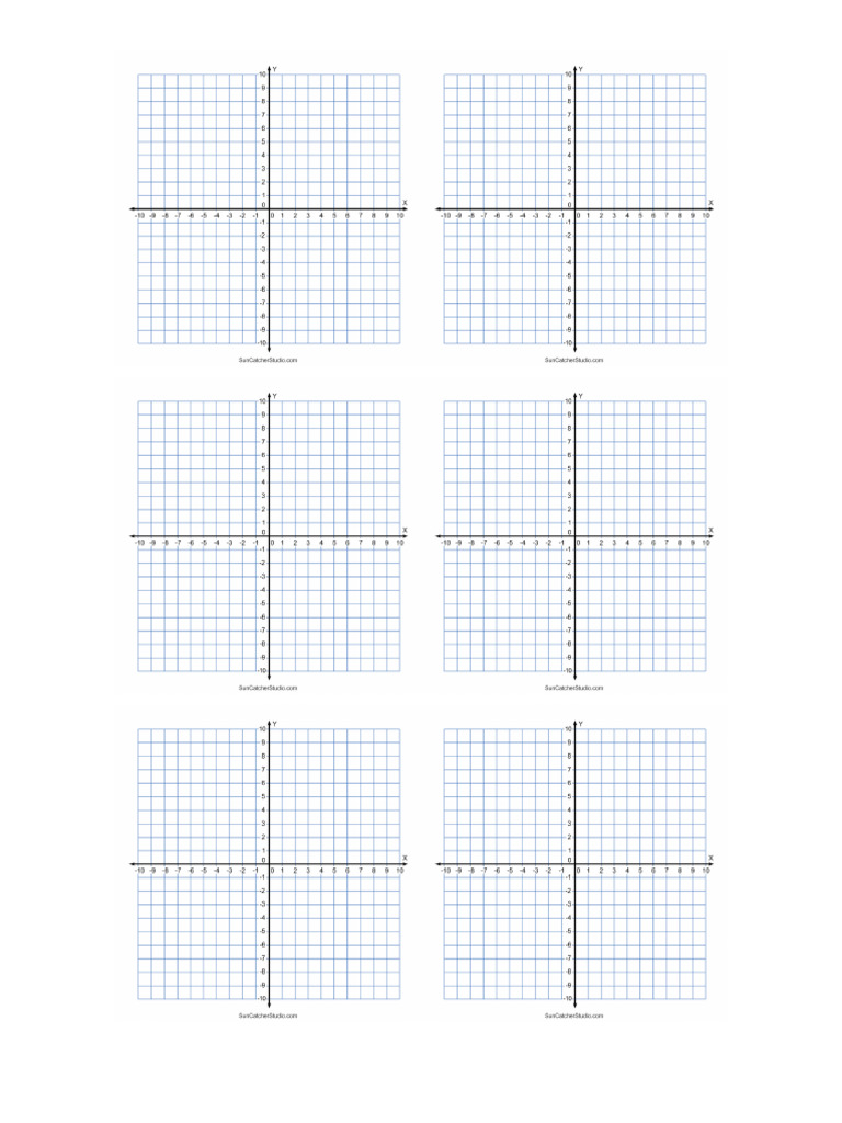 Page of Blank Graphs (1) | PDF