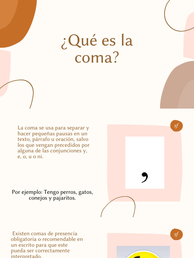 ¿Qué Es La Coma 2 | PDF | Coma | Sintaxis