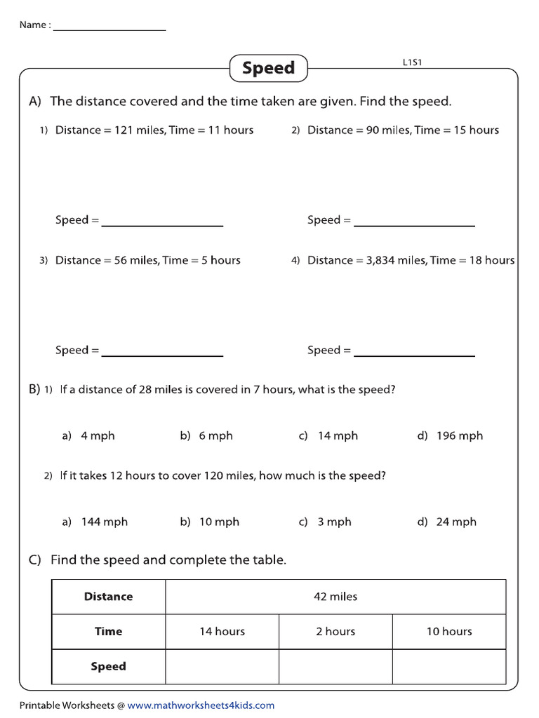 Speed Level1 1 | PDF
