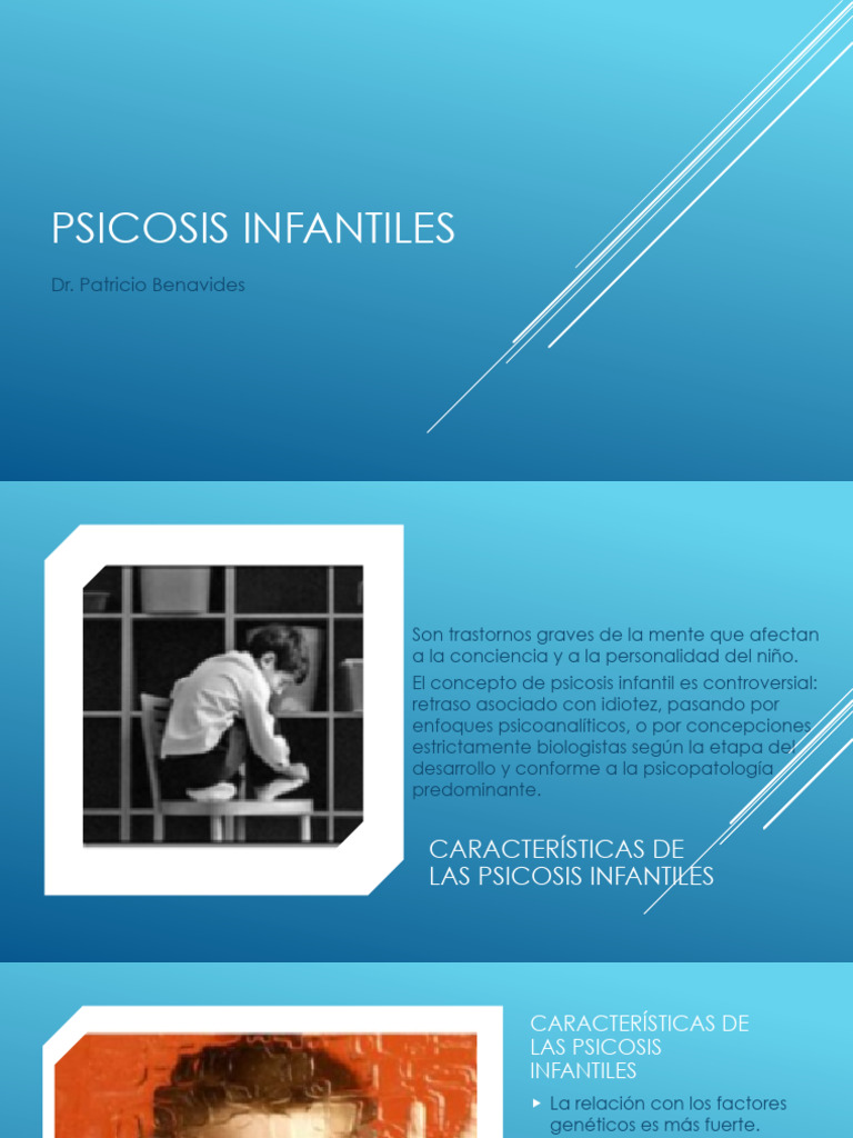 Psicosis Infantiles | PDF | Esquizofrenia | Psicosis