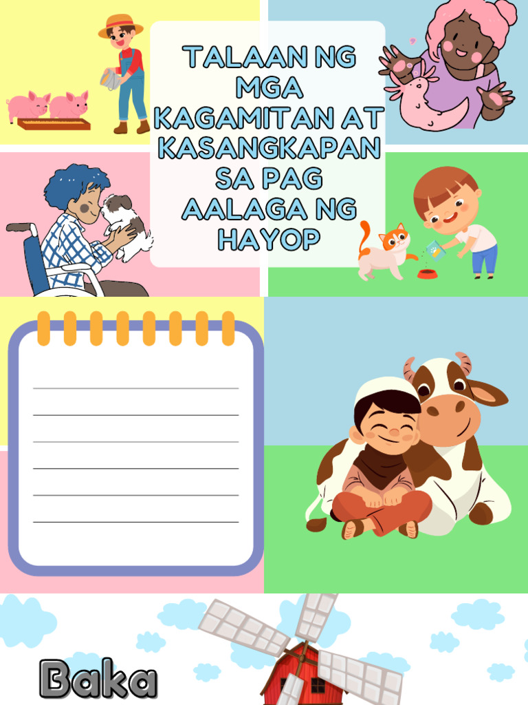 Colorful Illustrations Guess The Pet Animal Game Presentation PDF | PDF