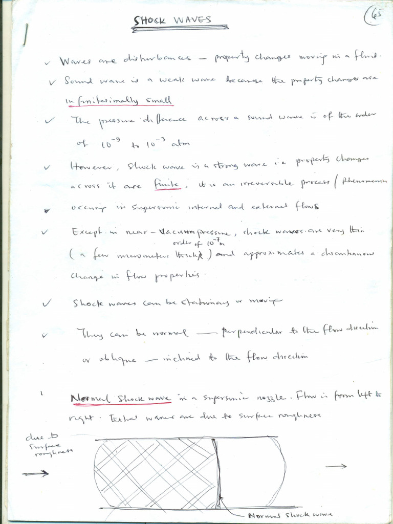 Note 2 Shock Waves | PDF