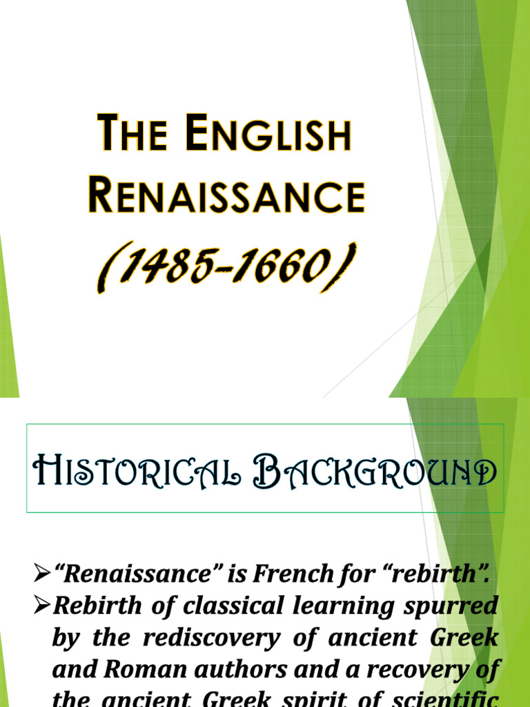 Renaissance Period | PDF