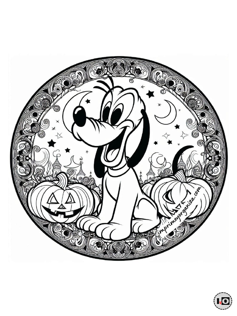 Mandala Halloween Pluto | PDF