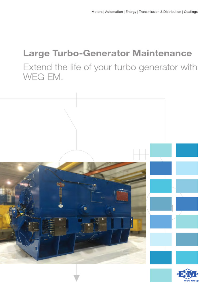 WEG-large-turbo-generator-maintenance-421.5-brochure-english | PDF ...