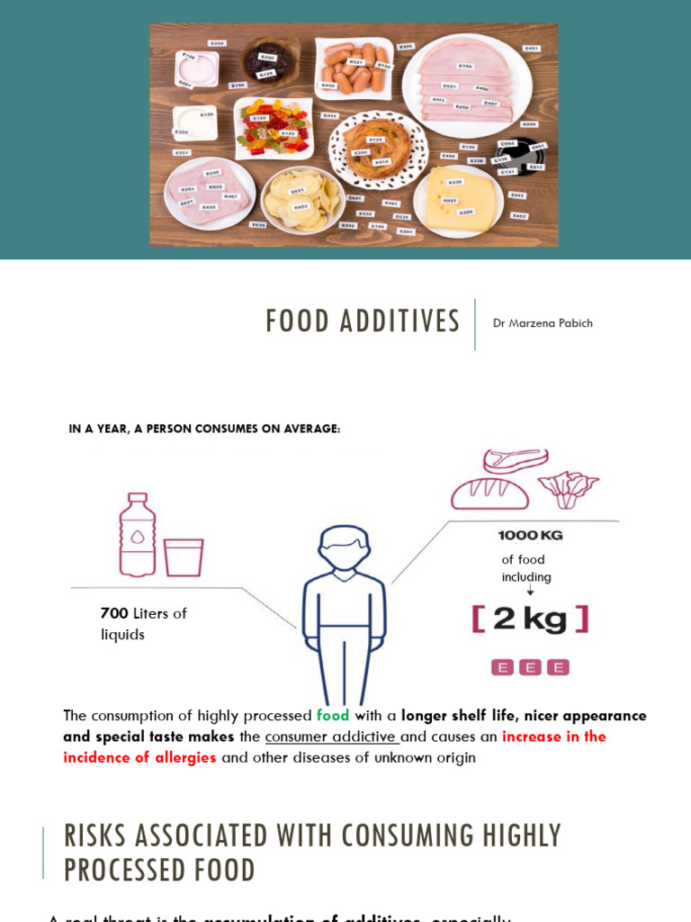 Risks and Regulations of Food Additives | PDF | Sulfur Dioxide | Food ...