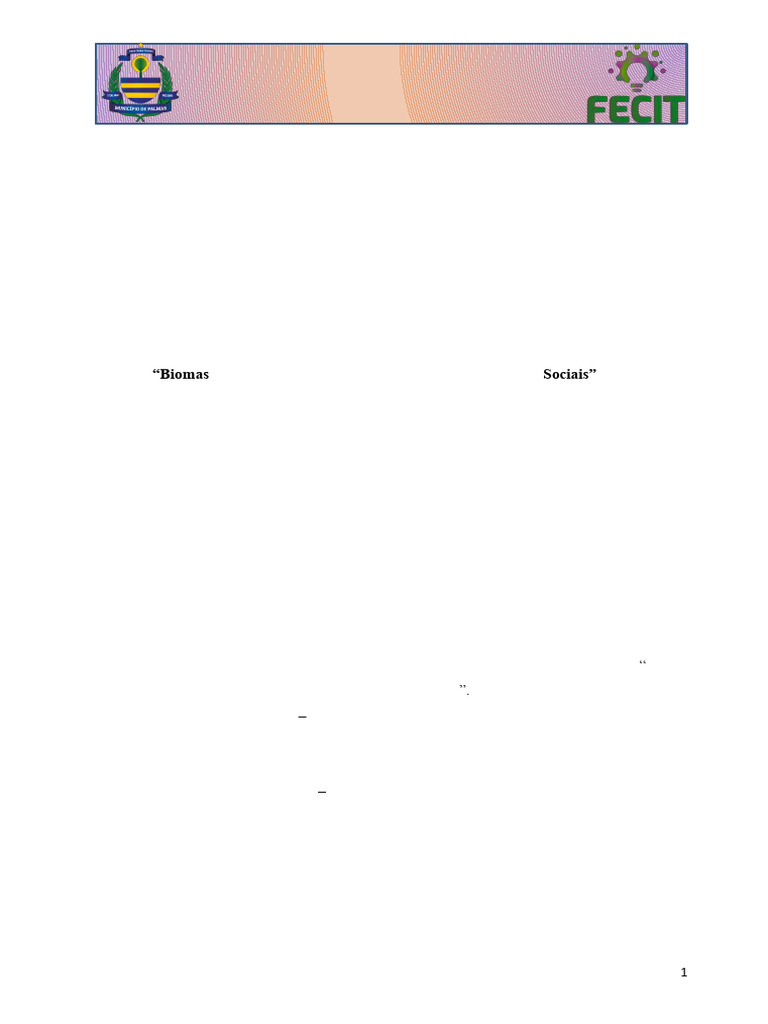 Modelo - EDITAL FECIT 2024 Etapa Escolar - Revisado-01 | PDF | Science ...