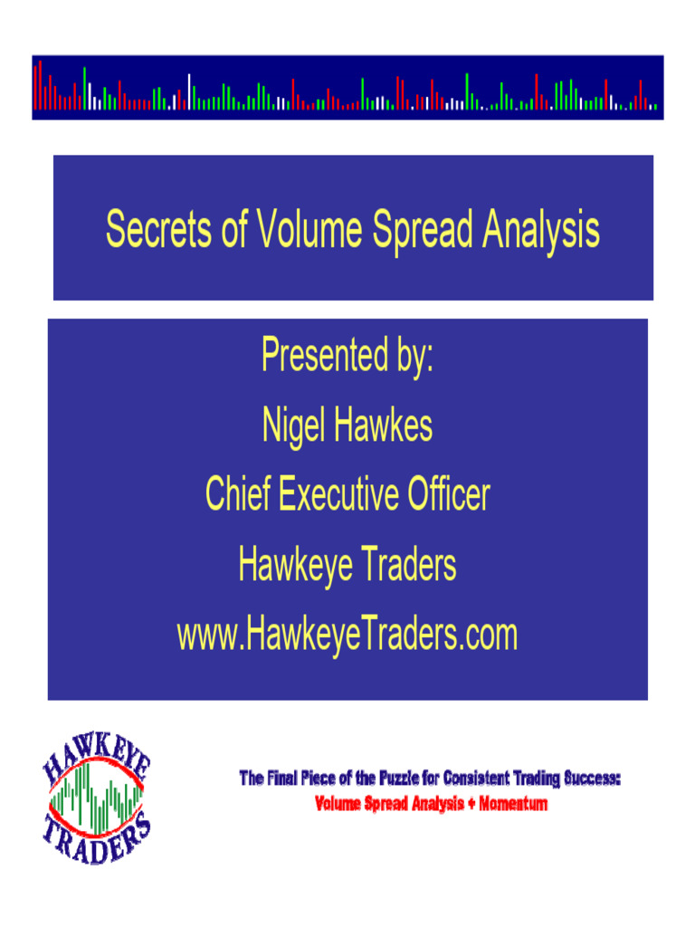 Hawkeye Traders Volume Spread Analysis | PDF