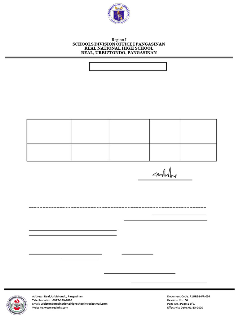 sf10 request (1) | PDF